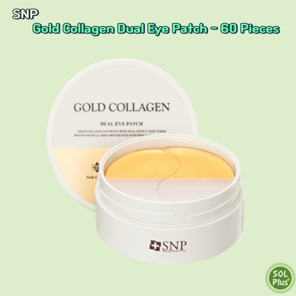 SNP Gold Collagen Dual Eye Patch, 60 pieces. | Shopee Malaysia
