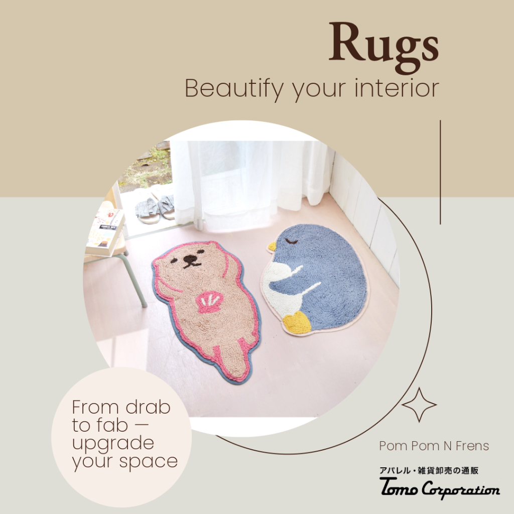 Exclusive on Shopee: Cute Rug from Tomo Corporation Japan | Shopee Malaysia