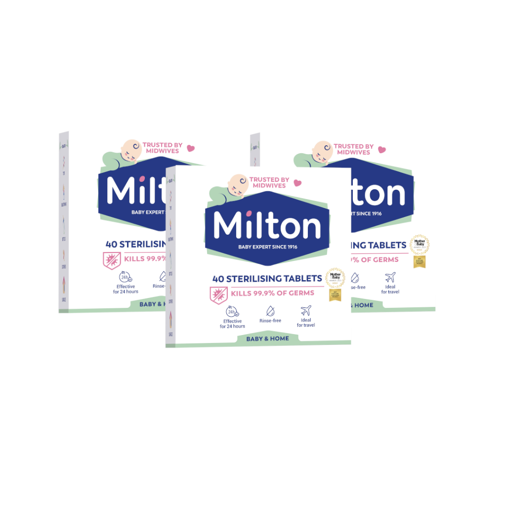MILTON Sterilizing Tablets (40 Tablets / Box) - Pack of 3 Boxes ...