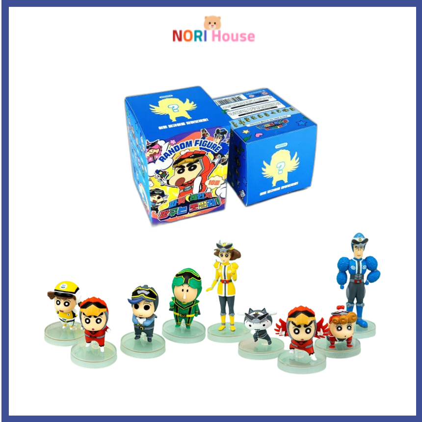 Crayon Shin Chan Power Rangers Stand Figure | Shopee Malaysia