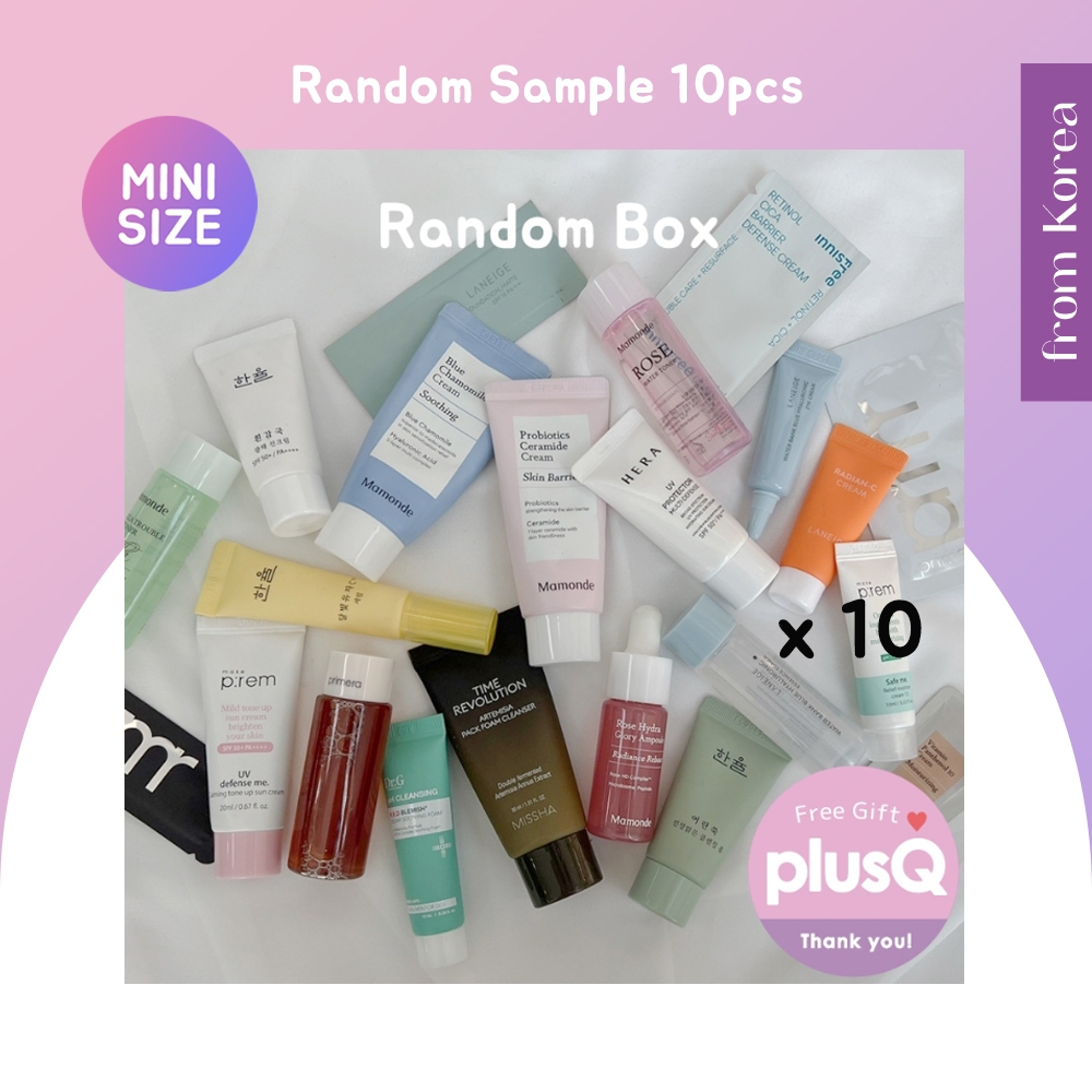 [Sample] Korea Skin Care Random Sample 10pcs / FROM KOREA | Shopee Malaysia