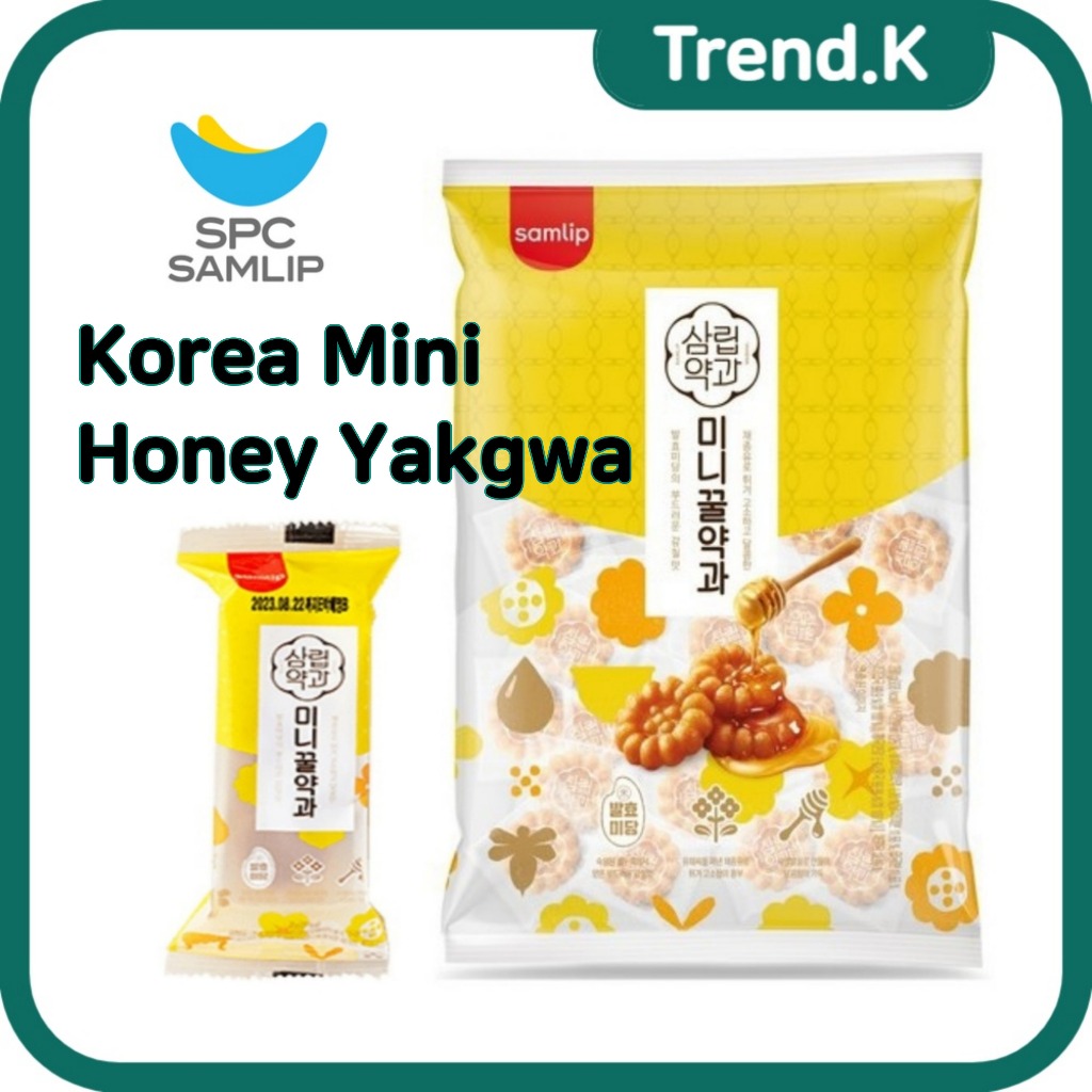 Lotte /SPC Samlip Mini Honey Yakgwa (70g, 140g, 10ea, 20ea) Korean ...