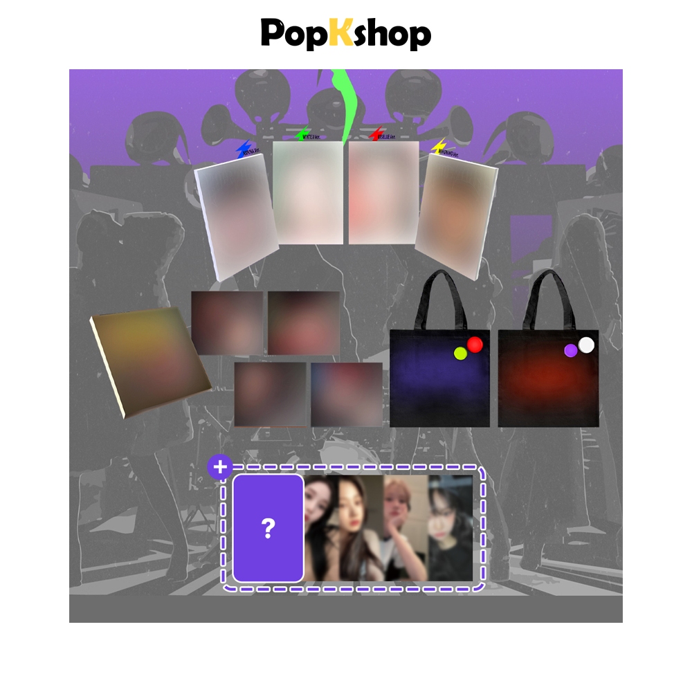 [GIFT] aespa 6th Mini Album [ Rich Man ] BURST / ENERGY / RICH MAN BAG Ver | Shopee Malaysia