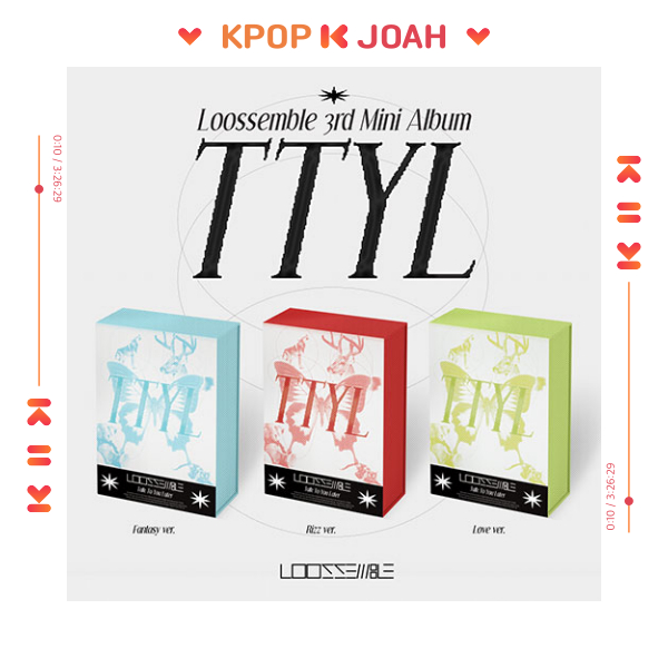 LOOSSEMBLE [TTYL] 3rd MINI ALBUM (2nd Sep.2024) | Shopee Malaysia