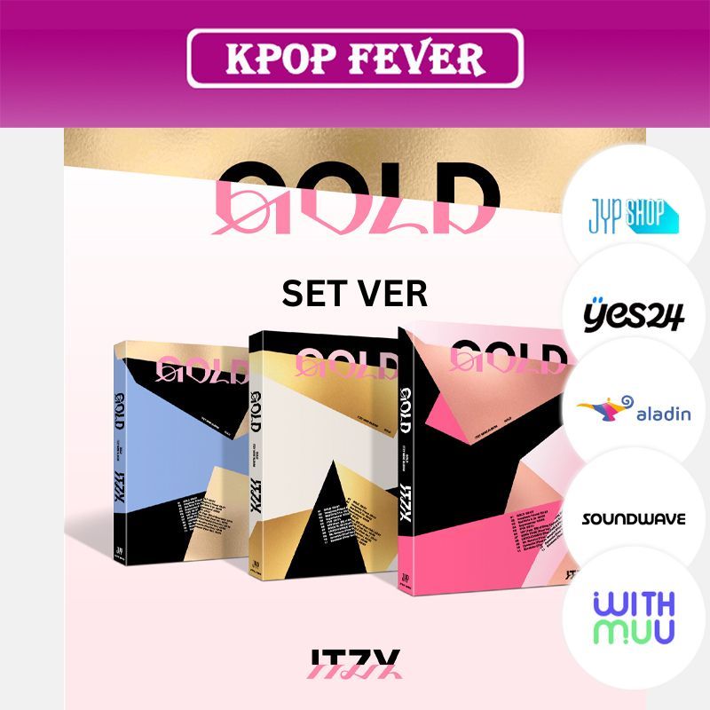 ITZY – [ GOLD ] ALBUM ( SET PHOTOBOOK VER ) | Shopee Malaysia