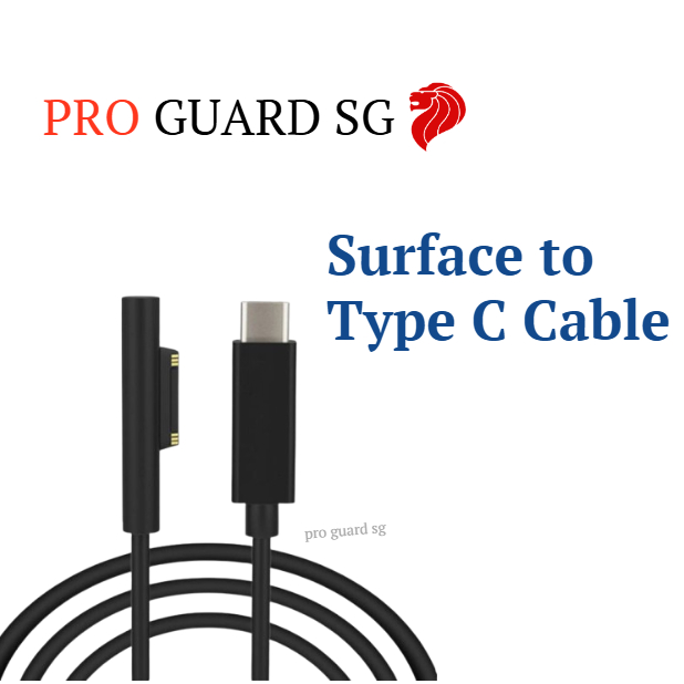 [SG] USB Type C to Surface Connect Power Cable for Microsoft Surface ...