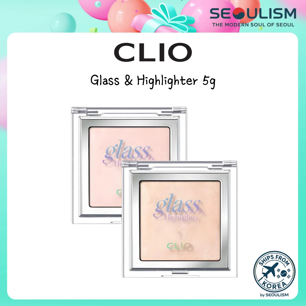 [CLIO] Glass And Highlighter | Glow & Radiance Face Highlighter | Ships ...