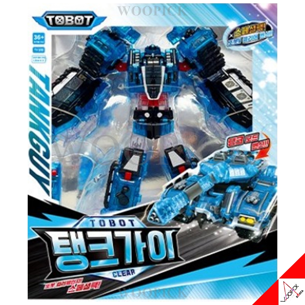 TOBOT V 2024 TANK MAN Guy Transformer Robot Clear Version Limited For ...