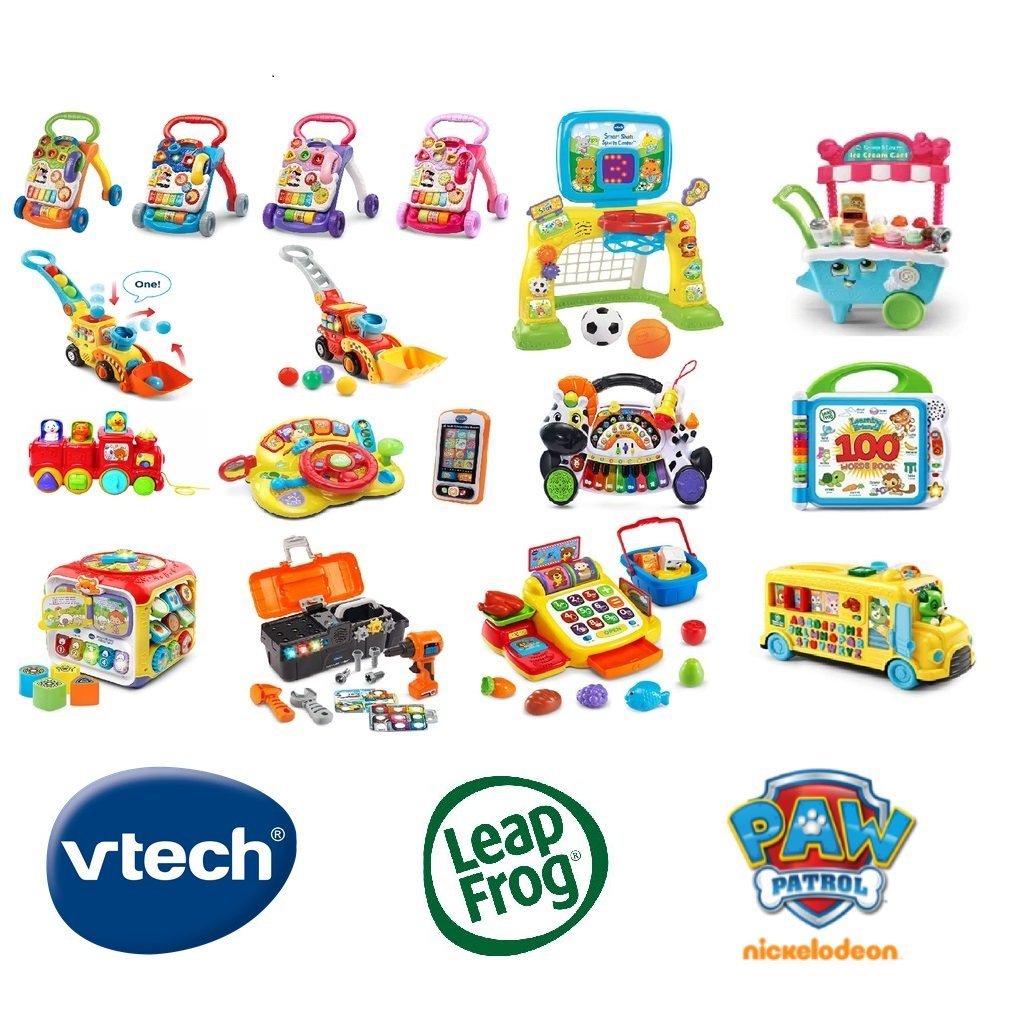 VTech, LeapFrog, Paw Patrol, Cocomelon Toys, Walker, Driving Wheel ...
