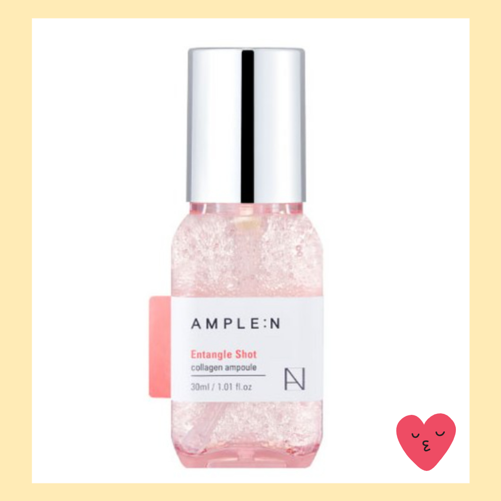 [ample n] Entangle shot collagen ampoule 30ml | Shopee Malaysia