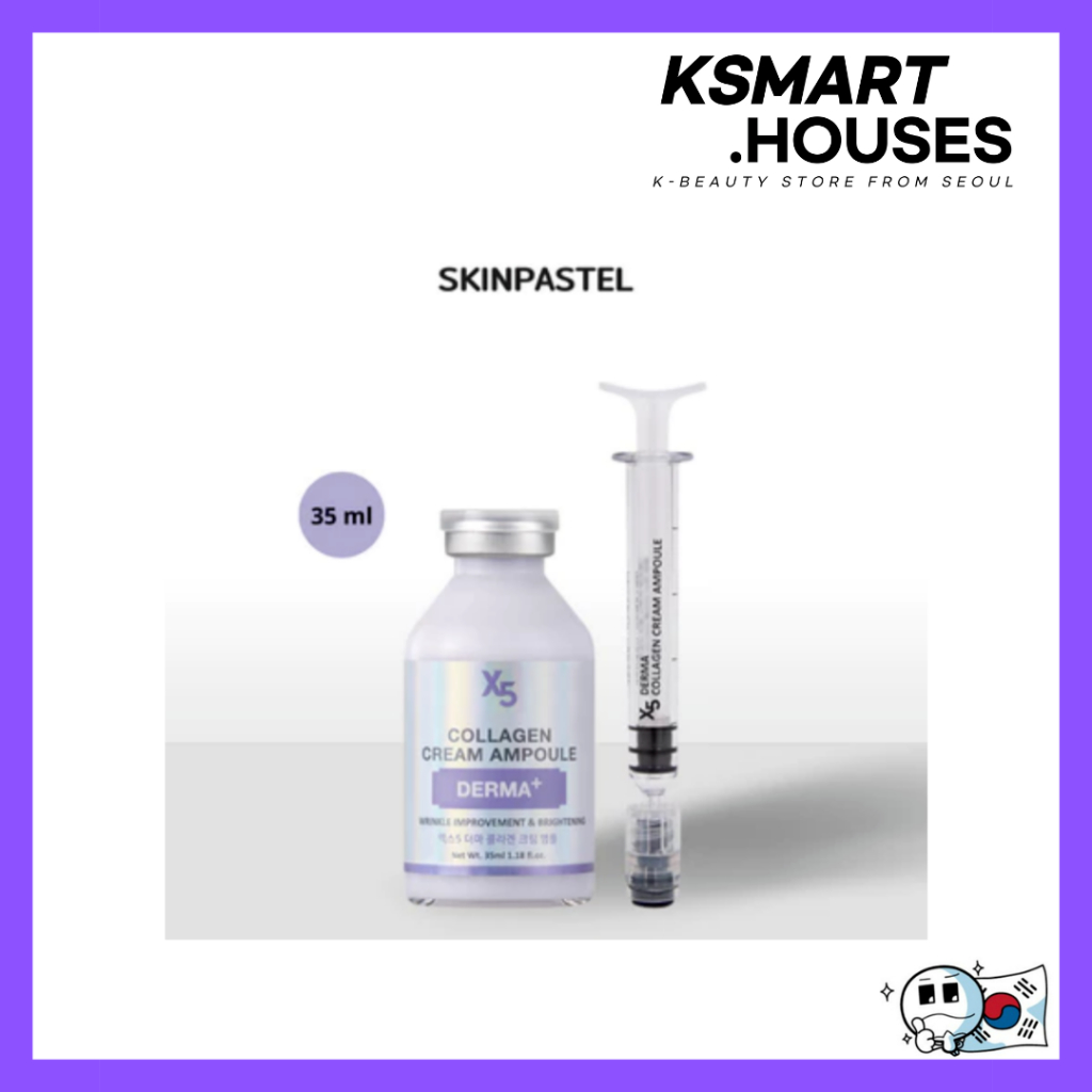 [Skin Pastel] X5 Derma Collagen Cream Ampoule 35ml | Shopee Malaysia