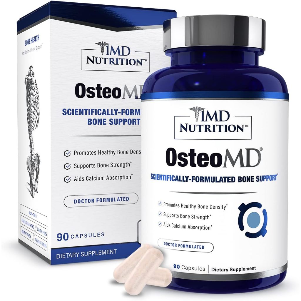 1MD Nutrition OsteoMD for Comprehensive Support 90 Capsules ...