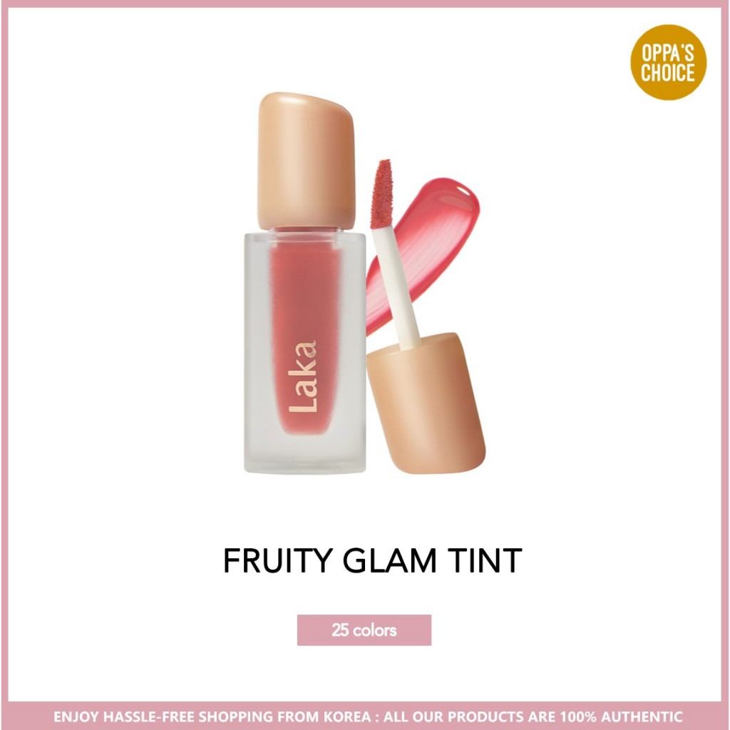 LAKA FRUITY GLAM TINT 4.5g (25 colors) | Shopee Malaysia