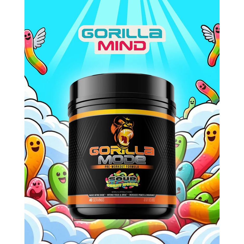 NEW FORMULA Gorilla Mode Pre workout 2.0 | Gorilla Mind Pre Workout ...