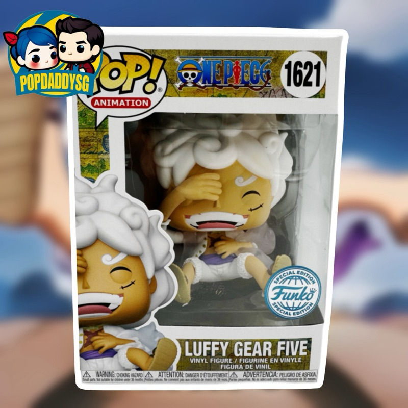 One Piece - Monkey D. Luffy Gear Five / 5 (Laughing) Funko Pop ...