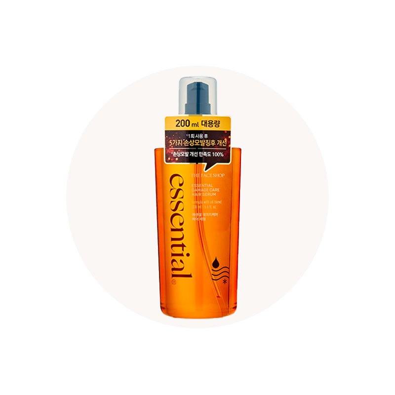 [The Face Shop] Essential Damage Care Hair Serum 200ml | Shopee Malaysia