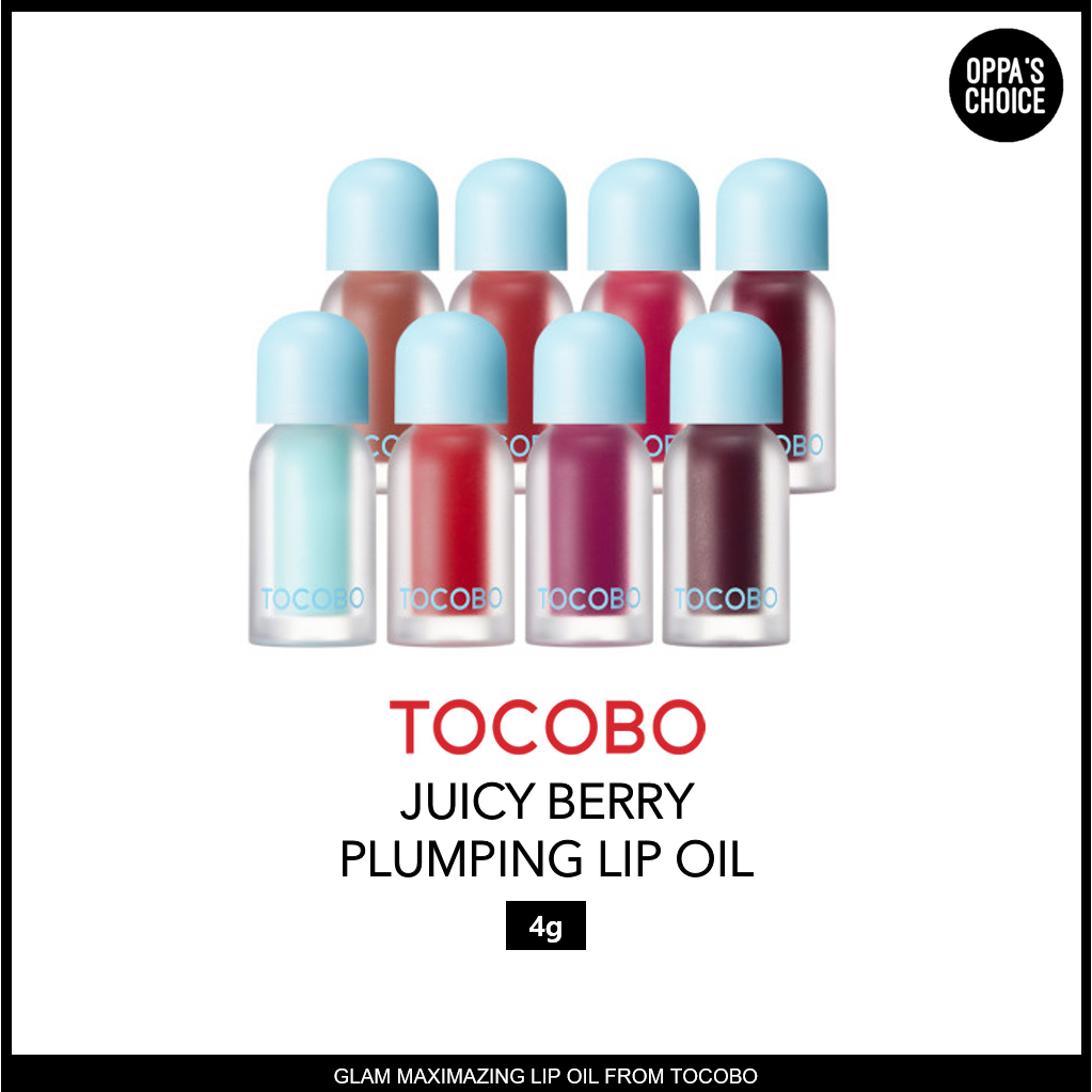 [NEW] TOCOBO JUICY BERRY PLUMPING LIP OIL (8 Colors) | Shopee Malaysia