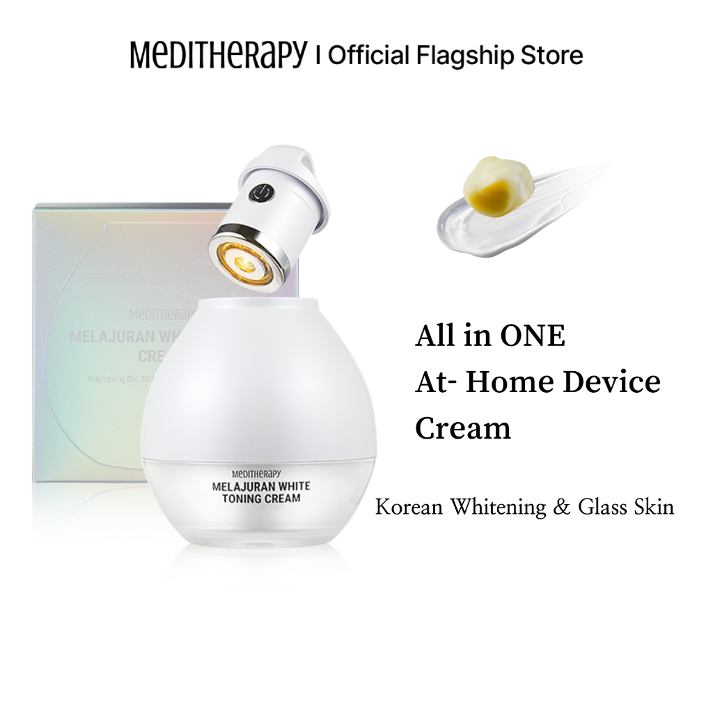 [MEDITHERAPY] Melajuran White Toning Cream 1.69 fl.oz., 50ml + Device / Whitening Dark Spots ...