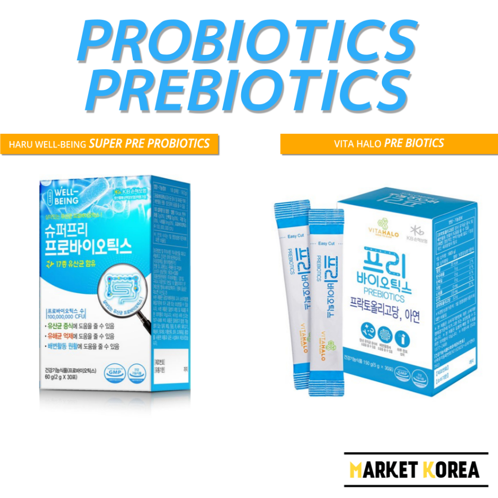 SUPER PRE PROBIOTICS 2g x 30s VITAHALO PREBIOTICS 5g x 60s Korean ...