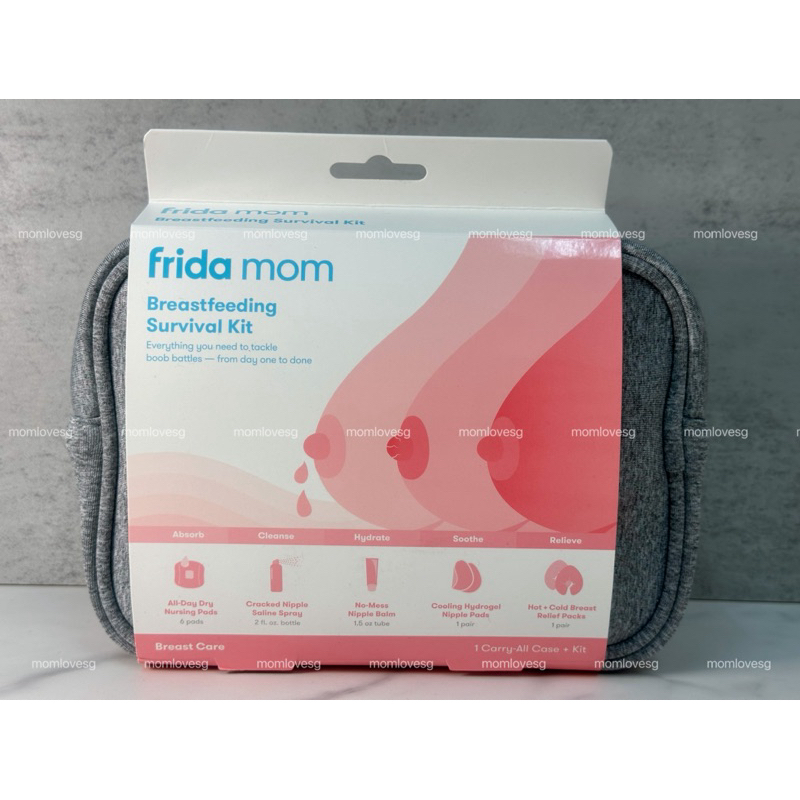 Frida Mom Breastfeeding Survival Kit for Nursing Moms | Reusable Hot ...