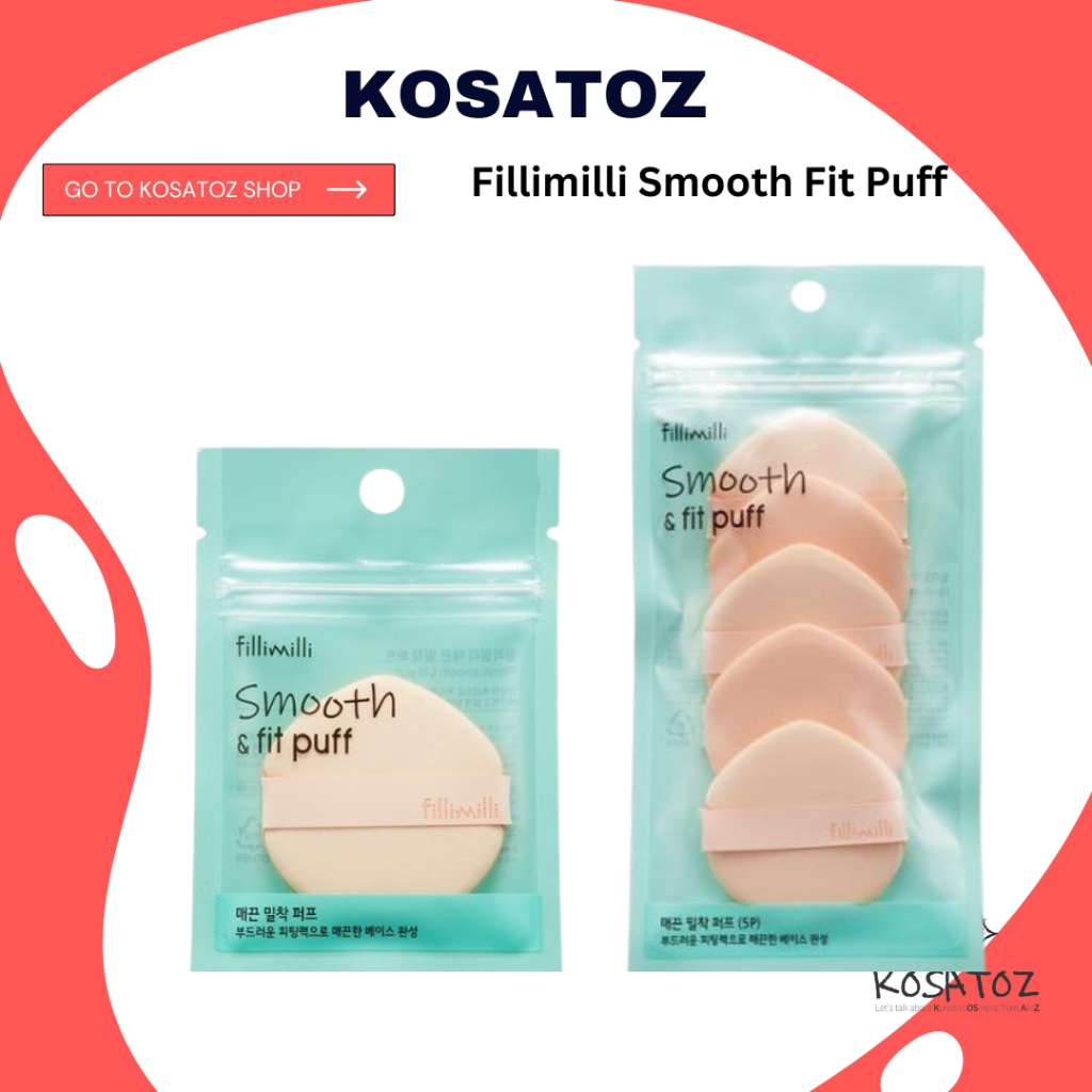 Fillimilli Smooth Fit Puff (1P / 5P) | Shopee Malaysia