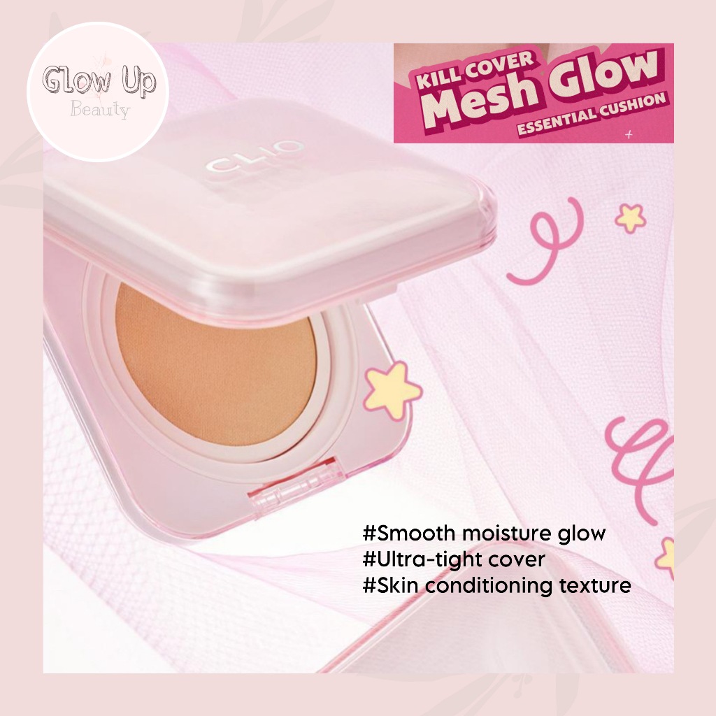 Clio Kill Cover Mesh Glow Essential Cushion SPF50+ PA+++ 15g | Natural ...