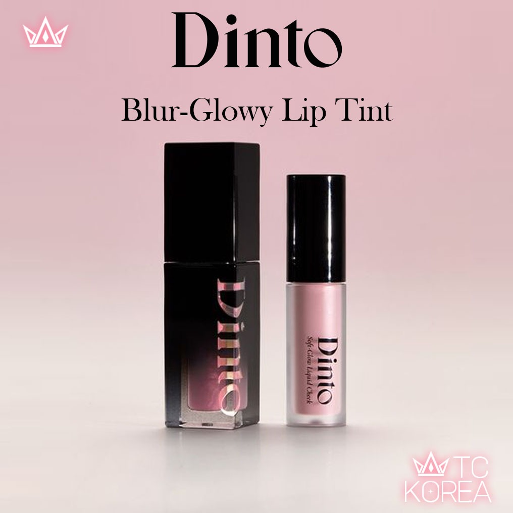 【Dinto】 Blur-Glowy Lip Tint 39 Colors (+Cheek Gift Set 6 Type) | Shopee ...