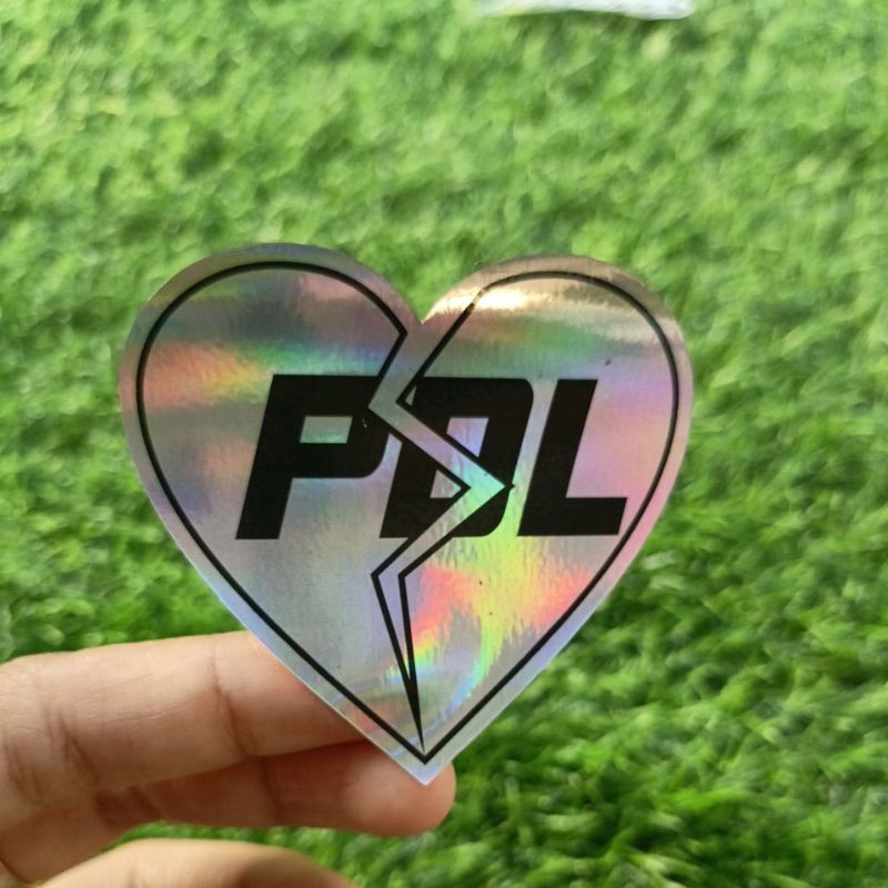 Hologram PDL HEARTBREAK STICKER PDL MOTORCYCLE STICKER | Shopee Malaysia