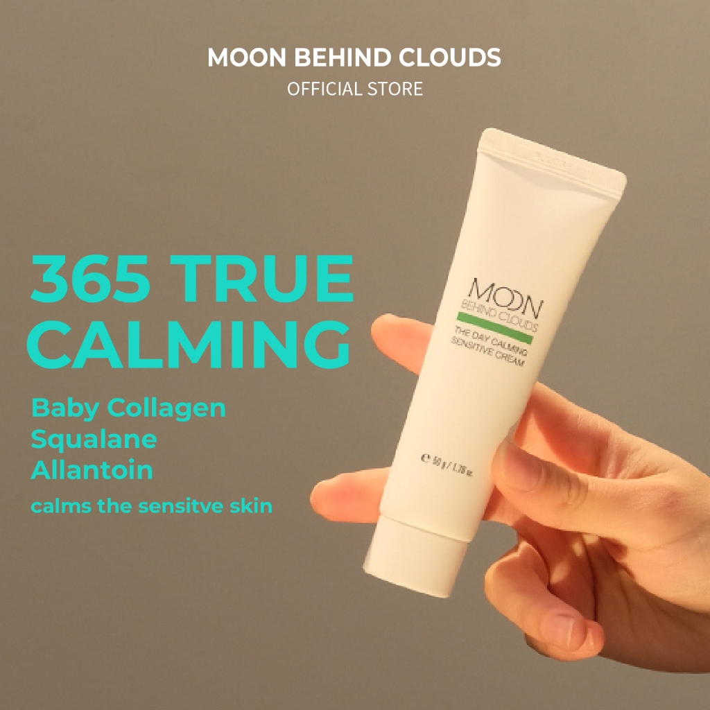 MOON BEHIND CLOUDS The Day Calming Sensitive Cream 50g | Shopee Malaysia