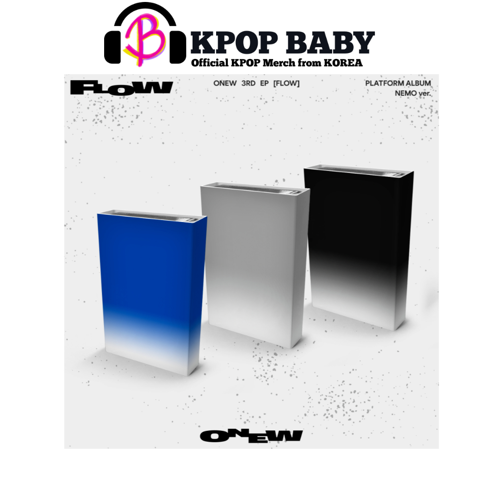 ONEW - 3rd Mini Album [FLOW] (NEMO Ver.) | Shopee Malaysia