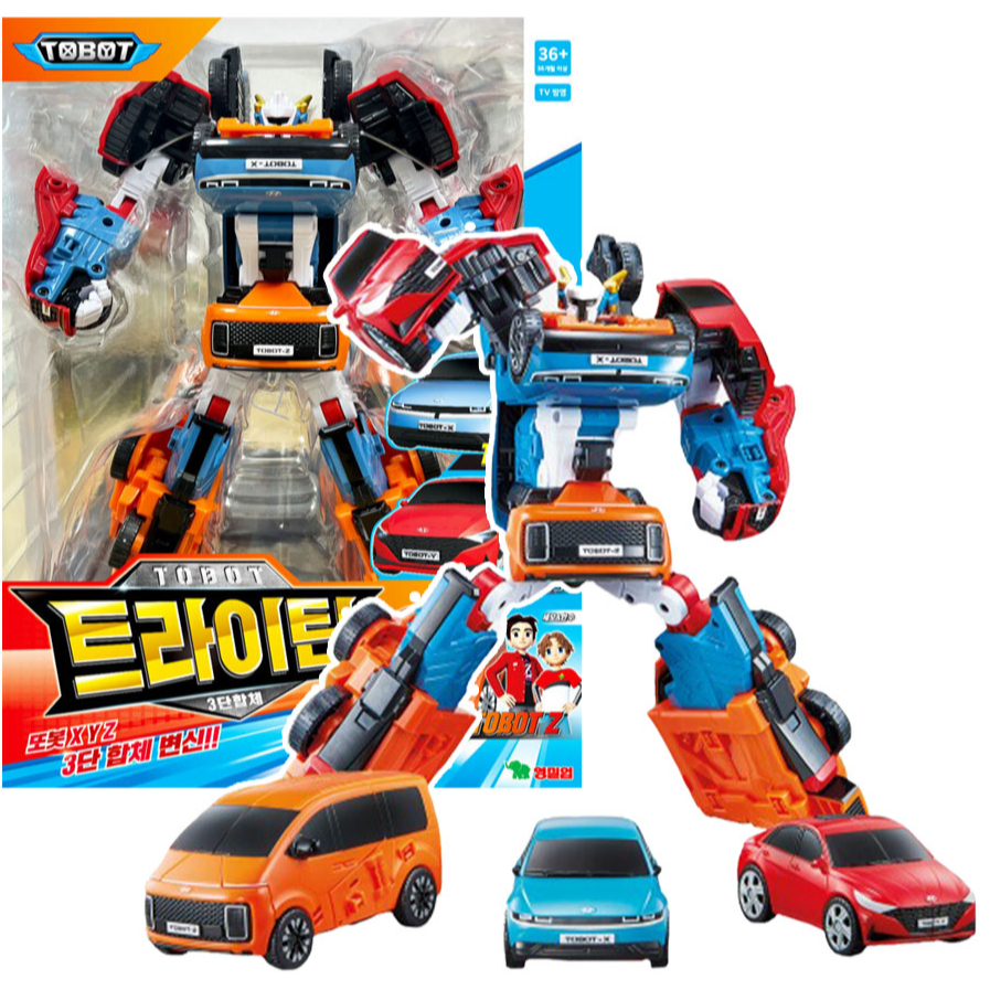 Tobot V Tritan Robot Hyundai Motor Company (Tobot X+Y+Z) 3-stage ...