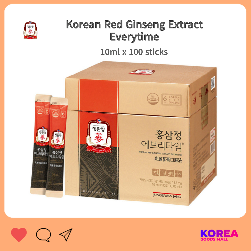 Cheong Kwan Jan Korean Red Ginseng Extract Everytime, Jung Kwan Jang ...