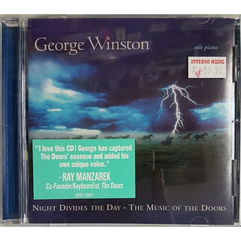 George Winston - Night Divides The Day, The Music Of The Doors CD ...