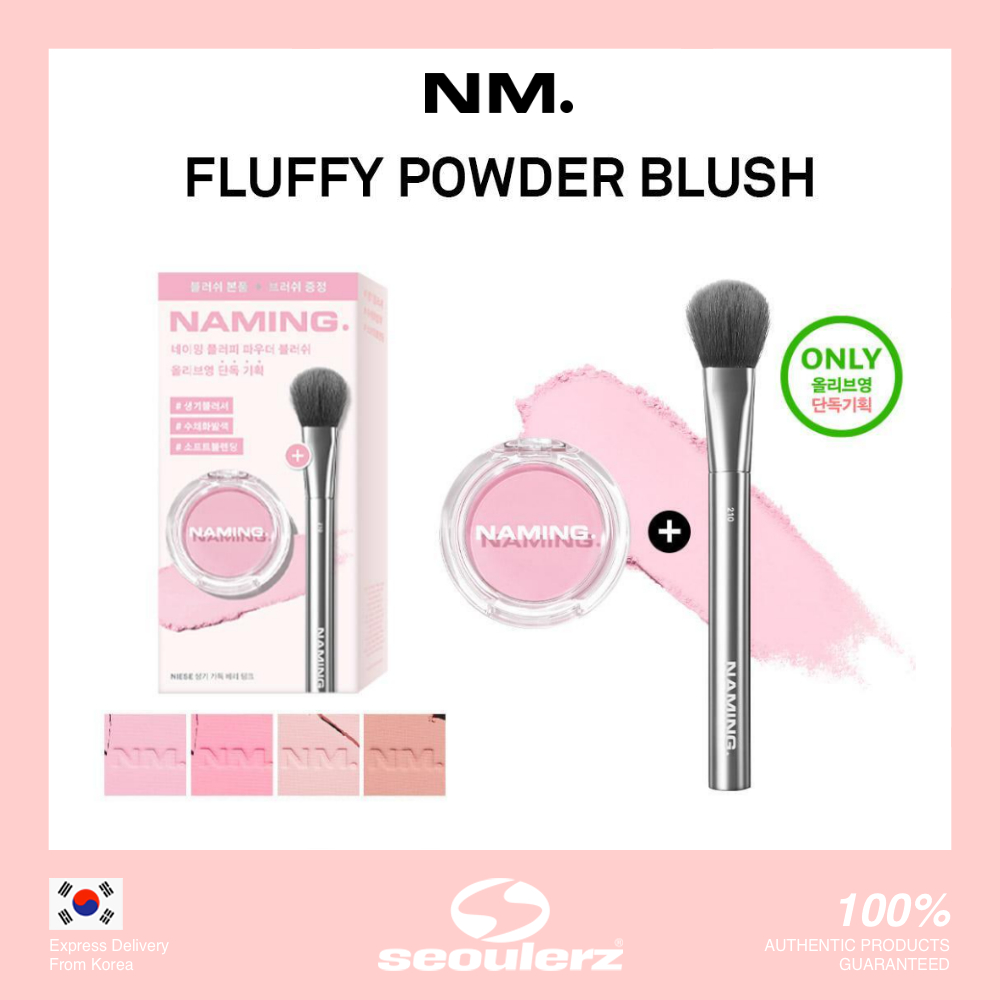 [Naming] FLUFFY POWDER BLUSH | Shopee Malaysia