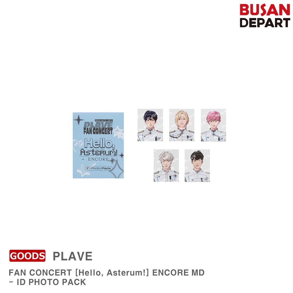 [ID PHOTO PACK]PLAVE FAN CONCERT [Hello, Asterum!] ENCORE MD | Shopee ...