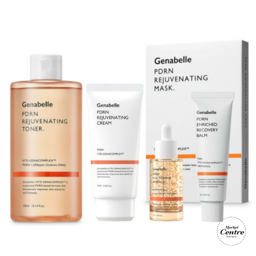 [Genabelle] PDRN Rejuvenating Toner 300ml Vita Ample 30ml Cream 70ml ...