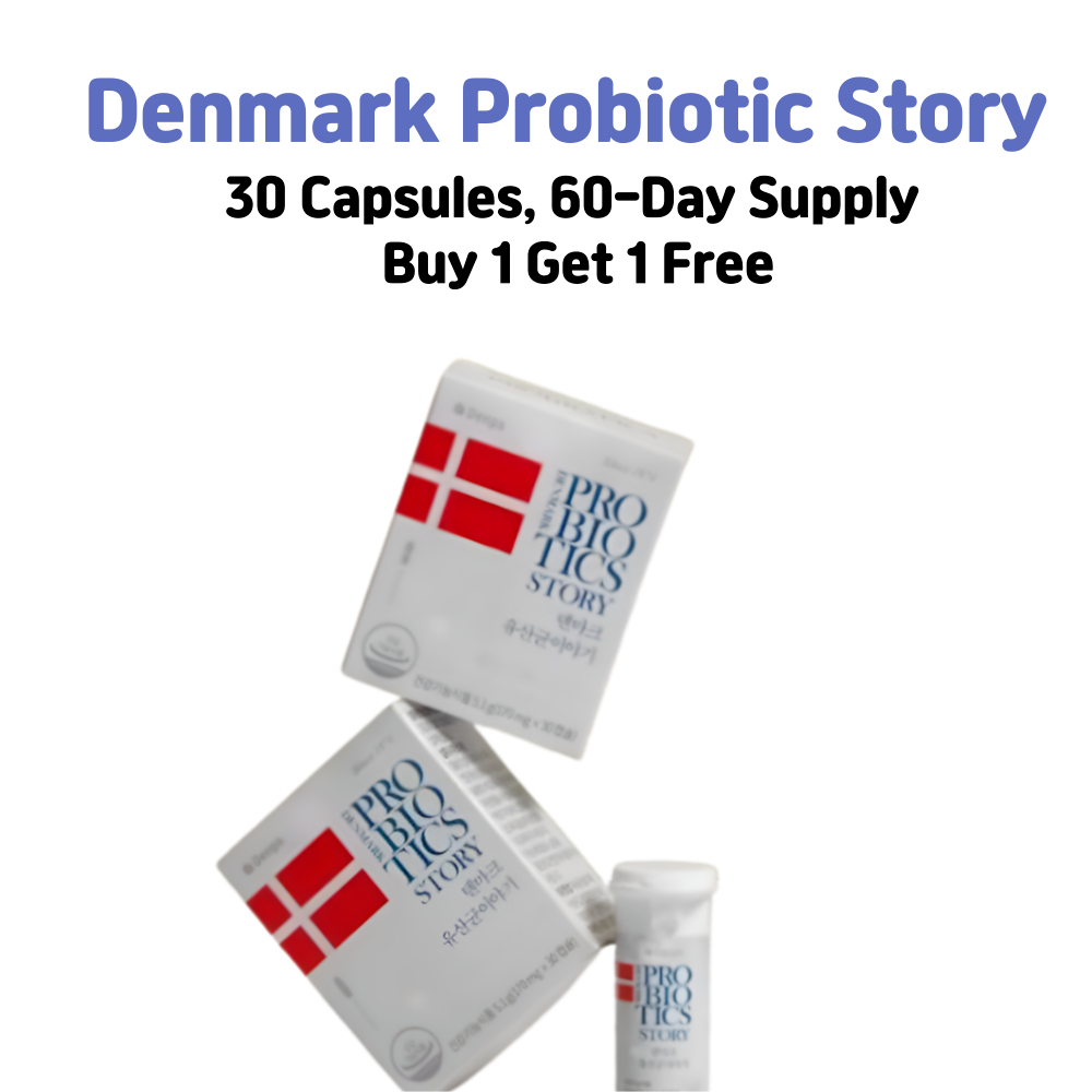 Denps Denmark Probiotic Story 30 Capsules, 60-Day Supply (Buy 1 Get 1 ...
