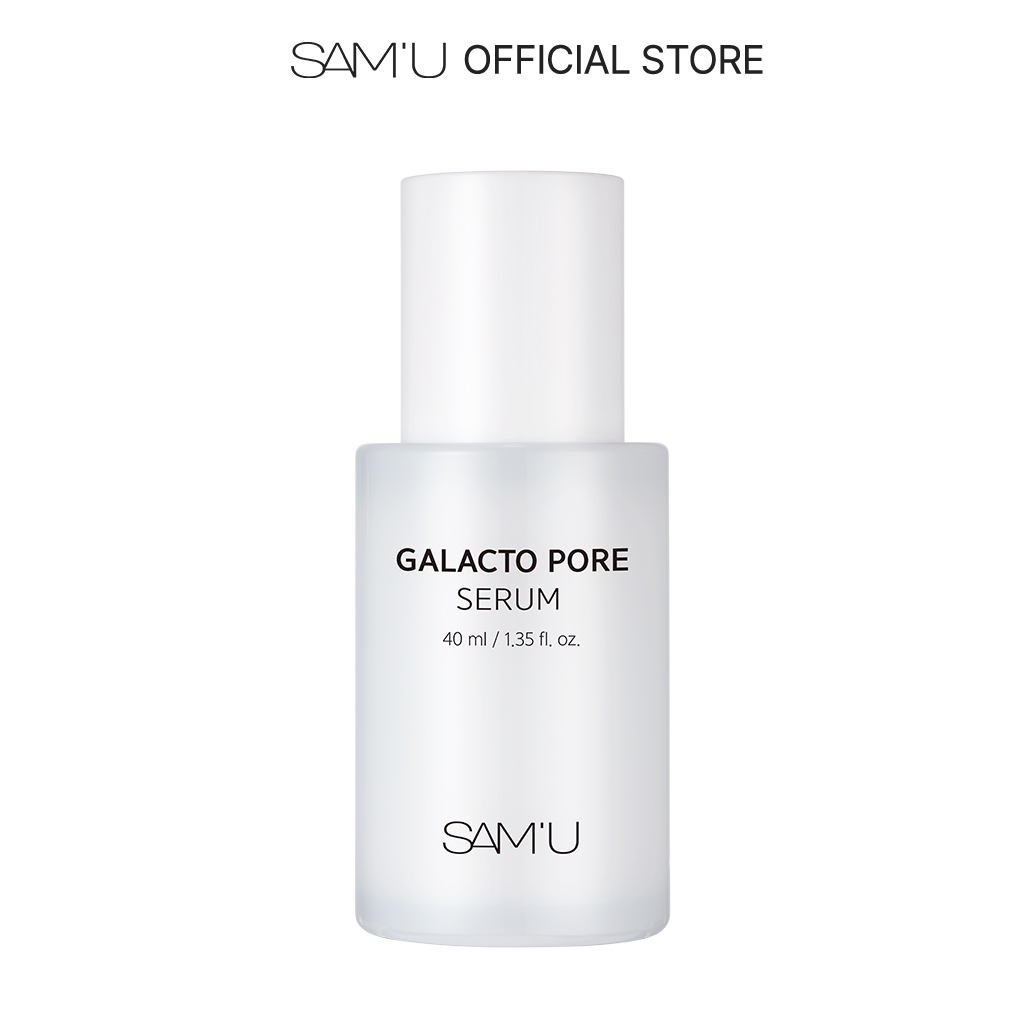 SAM’U Galacto Pore Serum 40ml, Pore Serum, Pore Refining, Pore Tightening, AHA BHA PHA, Pore ...