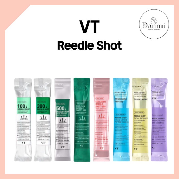 [VT] Reedle Shot Daiso 100 300 500 Facial Boosting 1Pack | Shopee Malaysia