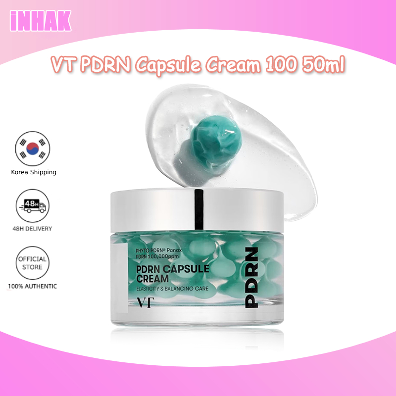 VT PDRN Capsule Cream 100 50ml - Hydrating Face Moisturizer with 100,000ppm PDRN | Shopee Malaysia