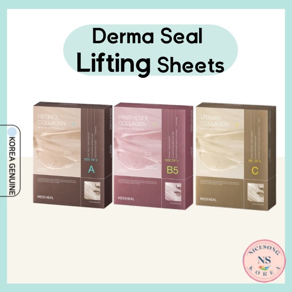 [Mediheal] Derma Seal Lifting Mask sheet 3Types - retinol/panthenol ...