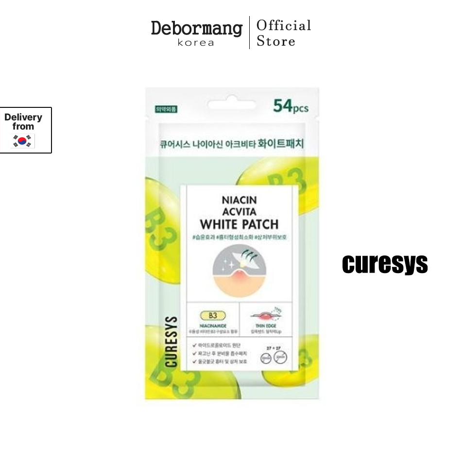 Curesys Niacin Acvita White Patch Hydrocolloid Acne Pimple Blemish ...