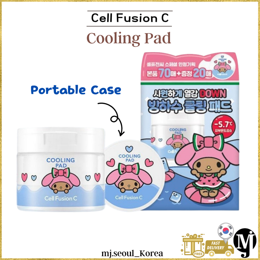 Cell Fusion C Tanning My Melody Cooling Pad 70P+20P+Case | Shopee Malaysia