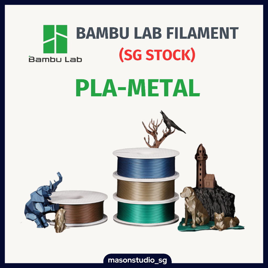 Bambu Lab PLA Metal Filament | Shopee Malaysia