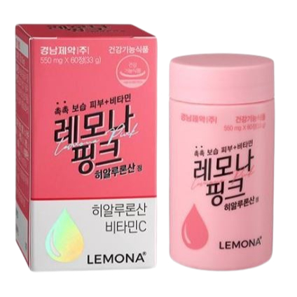 Lemona Pink Hyaluronic Acid + Vitamin C 60 Tablets (1 Month Supply) | Shopee Malaysia