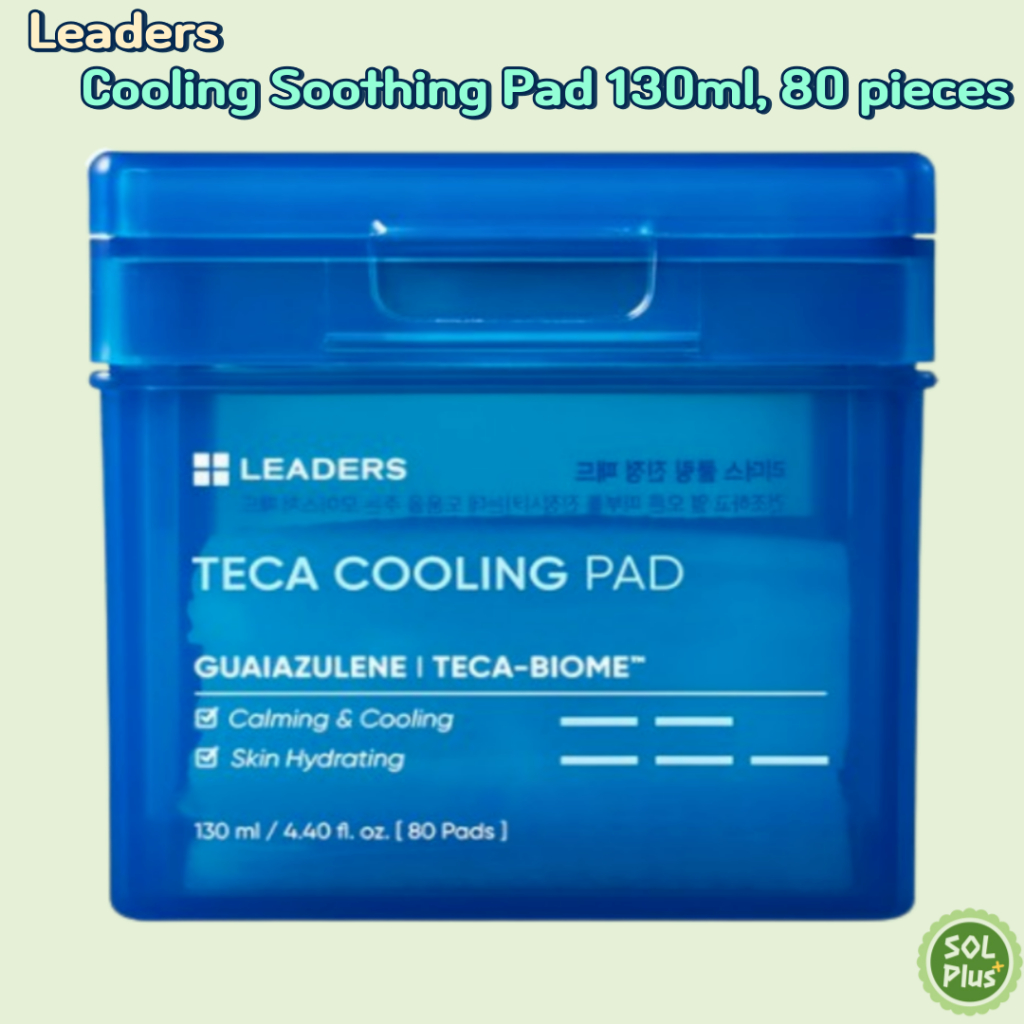 Leaders Cooling Soothing Pad, 130ml, 80 pieces. | Shopee Malaysia