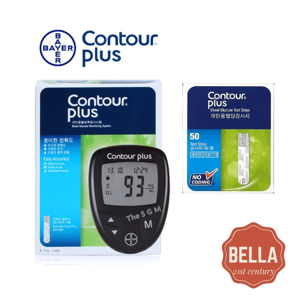 Contour Plus Glucometer / Blood Glucose Monitoring System | Shopee Malaysia