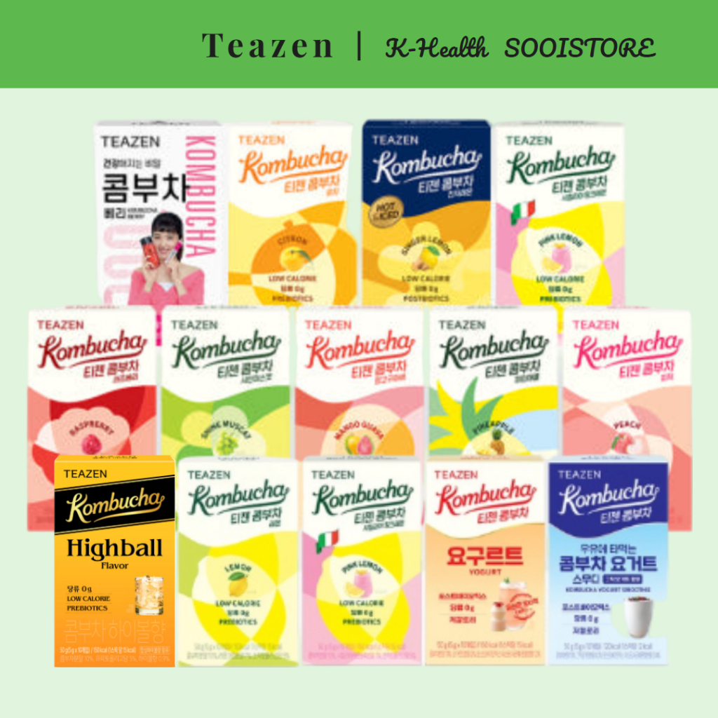 [Teazen] Kombucha Korean Authentic Slimming Iced tea (5g x 10T ...