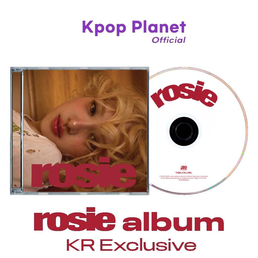 [KR Exclusive] BLACKPINK ROSE - First Studio Album [rosie] | Shopee ...