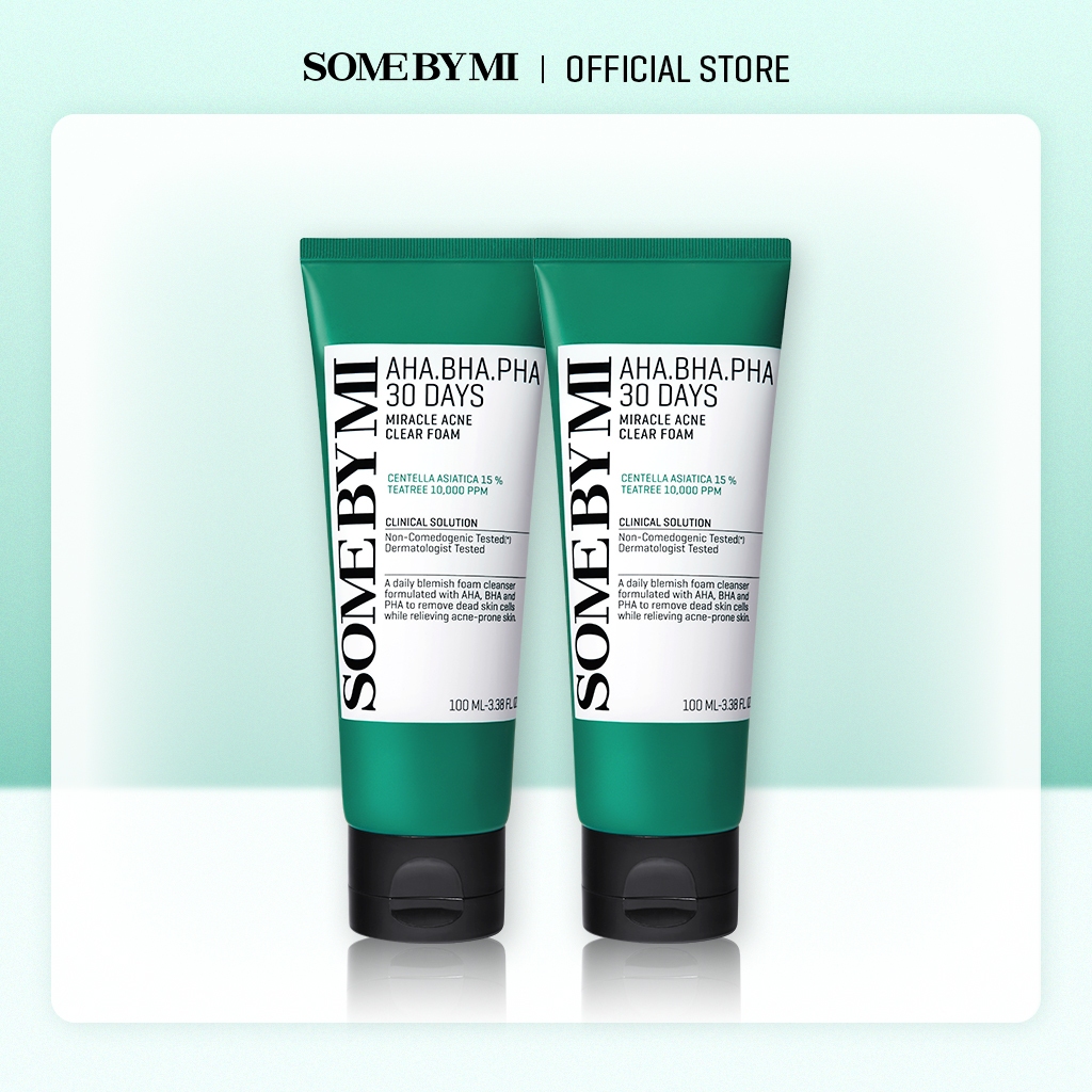 [Bundle of 2] SOMEBYMI 30 Days Miracle Acne Clear Foam | Shopee Malaysia